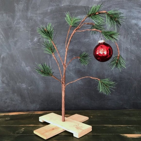 Holiday | The Original Charlie Brown Christmas Tree With Linus Blanket ...